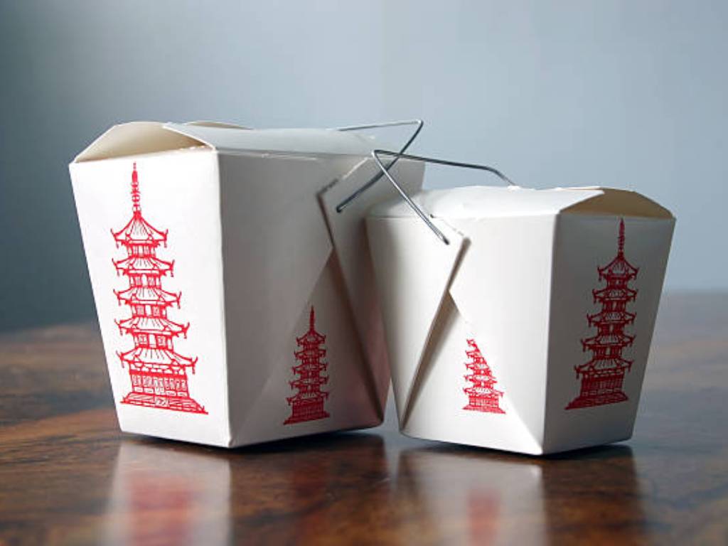 Caja De Comida China Caja China Para Llevar Representaciones